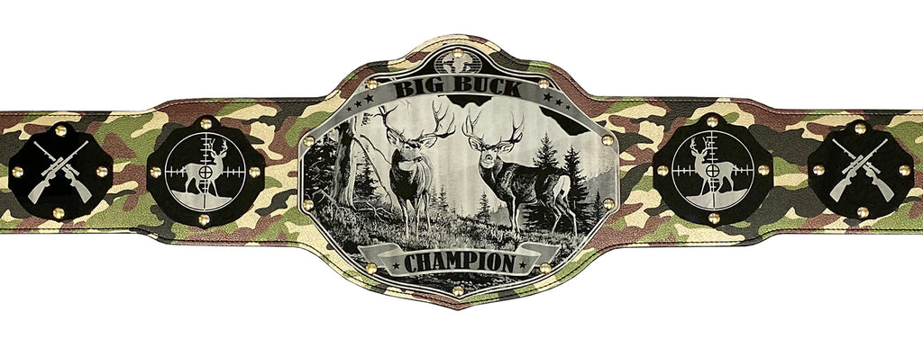 Deer Hunting Trophy Championship Belt, Hunting Championship Belt Trophy ...
