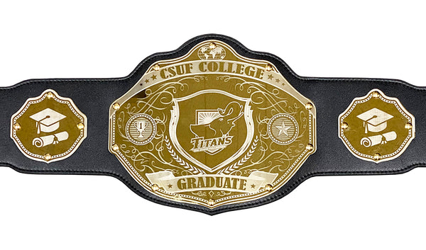 Graduation Championship Belt - Custom Text – Undisputed Belts
