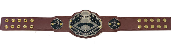Mini Baseball Championship Belt - Custom Text – Undisputed Belts