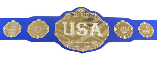 USA Championship Belt - Custom Text – Undisputed Belts