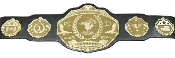 Universal Championship Belt - Custom Text – Undisputed Belts