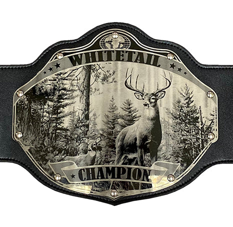 Deer Hunting Trophy Championship Belt, Hunting Championship Belt Trophy ...